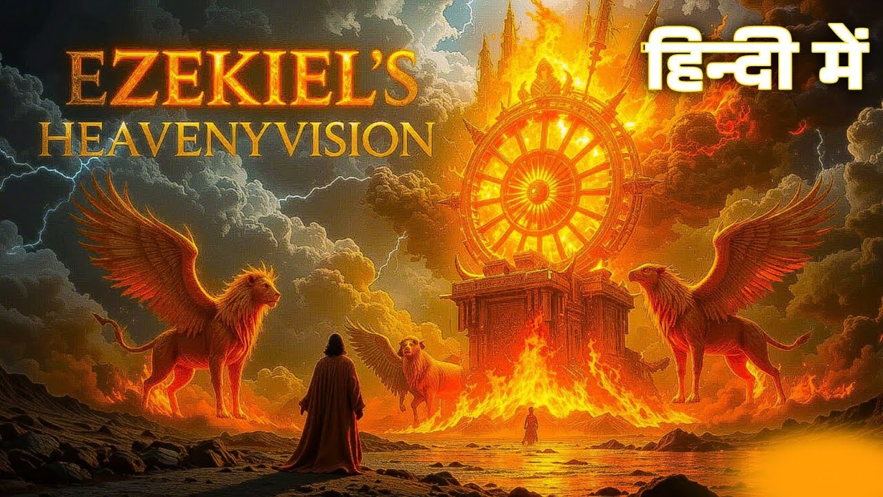 ( हिन्दी में ) "Ezekiel’s Mysterious Vision: When the Heavens Opened and God Revealed His Glory ...