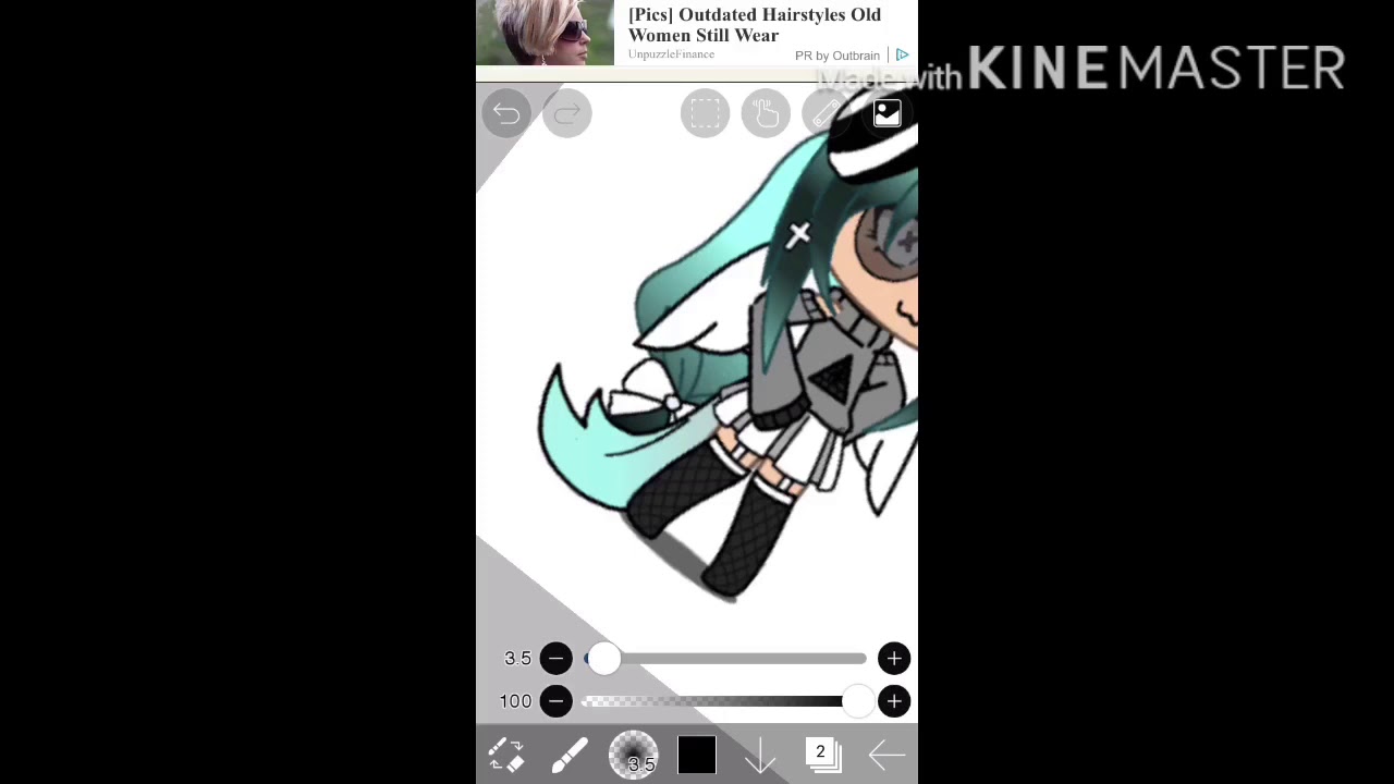 Tracing a Gacha Character [Read*Desc] - YouTube