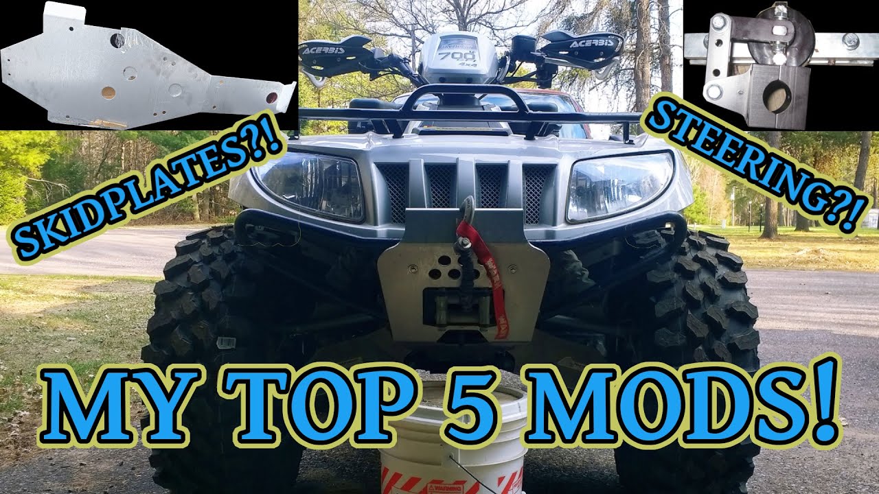 My TOP 5 ATV MODS (Plus 2) That Every Experienced Rider Should Consider ...