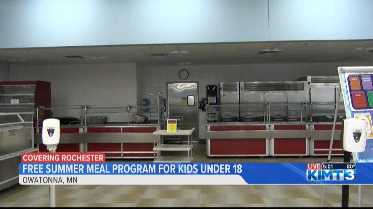 Free summer meal program for kids under 18 in Owatonna - YouTube