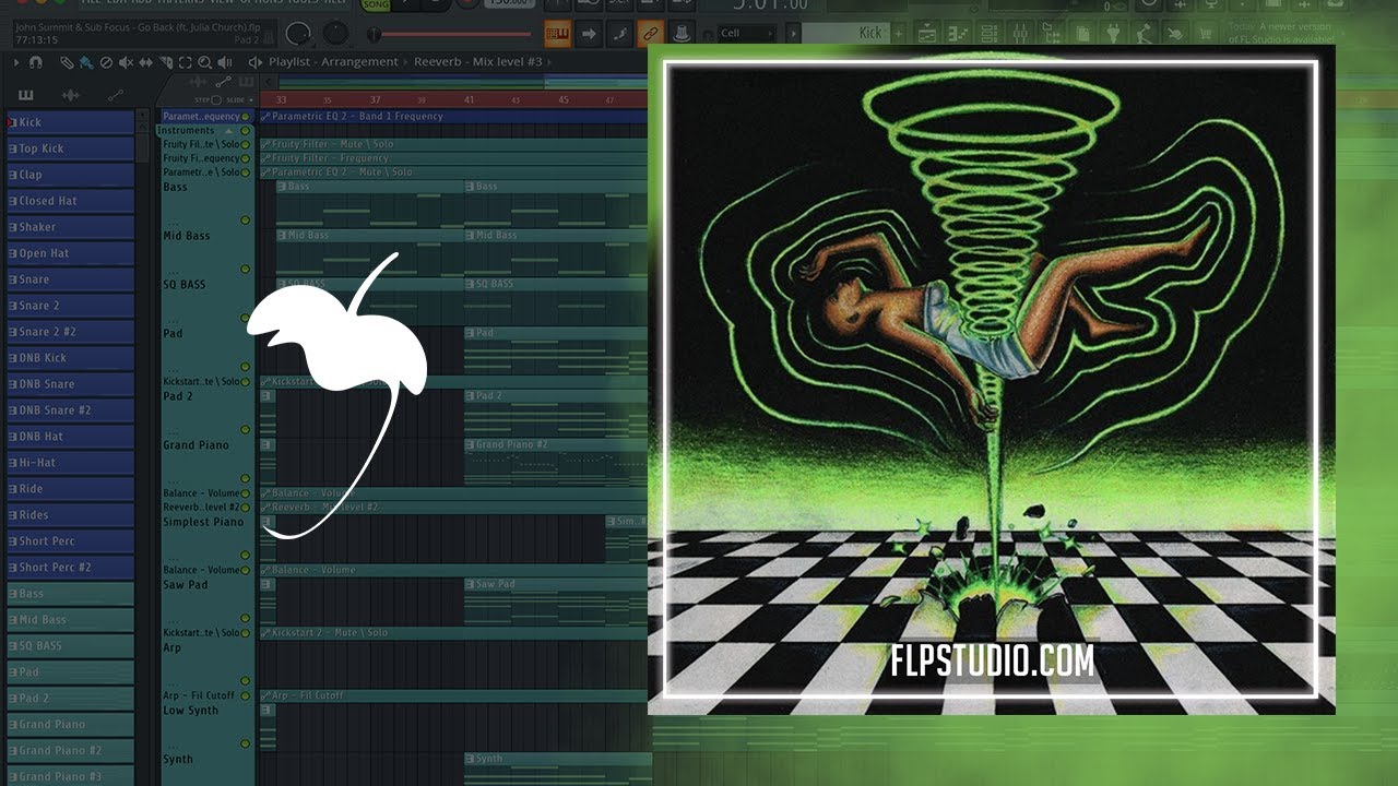 John Summit & Sub Focus - Go Back ft. Julia Church (FL Studio Remake ...