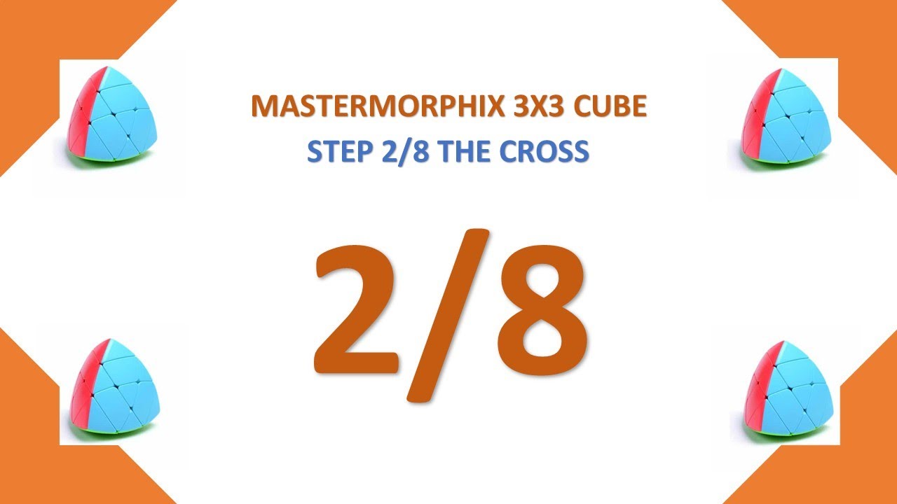 Mastermorphix Cube 3X3 STEP 2/8 The Cross - YouTube