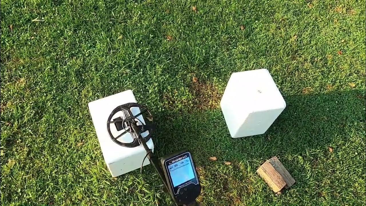 Nokta Makro Legend - Checking ground tracking circuit operability using 4 Khz - YouTube