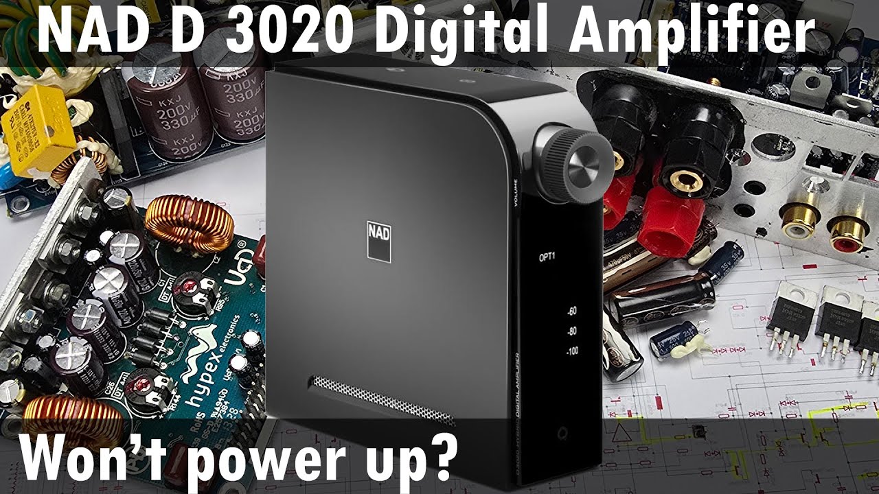 SDG #351 eBay NAD Hybrid Digital Amplifier D 3020 V1 Repair - Won't ...