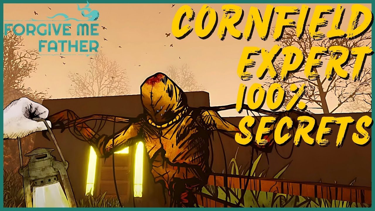 Forgive Me Father Walkthrough - World 3 - Level 2 : Cornfield Expert 100% Secrets 4K - YouTube