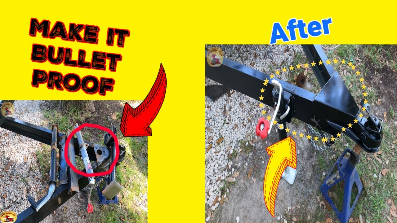 How Install a Trailer Jack That Will NOT Fail........FIXING What HOOLIO ...