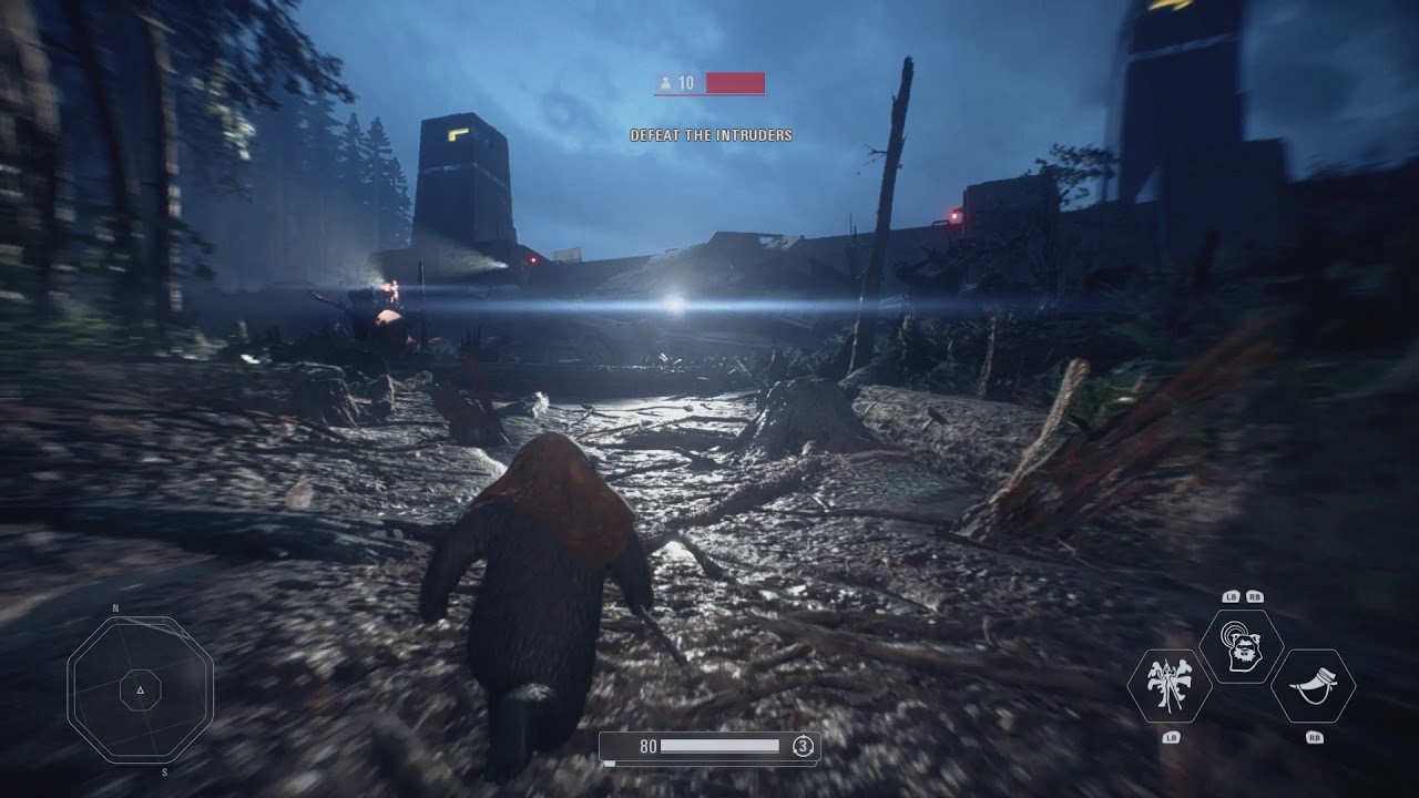 STAR WARS BATTLEFRONT 2 (2017): Ewok Hunt Gameplay - YouTube