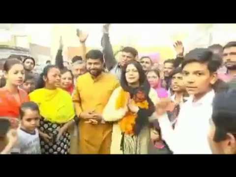 shri Mati Komal Chandel Mehar Candidate Karnal Plz Keep Supporting her ...