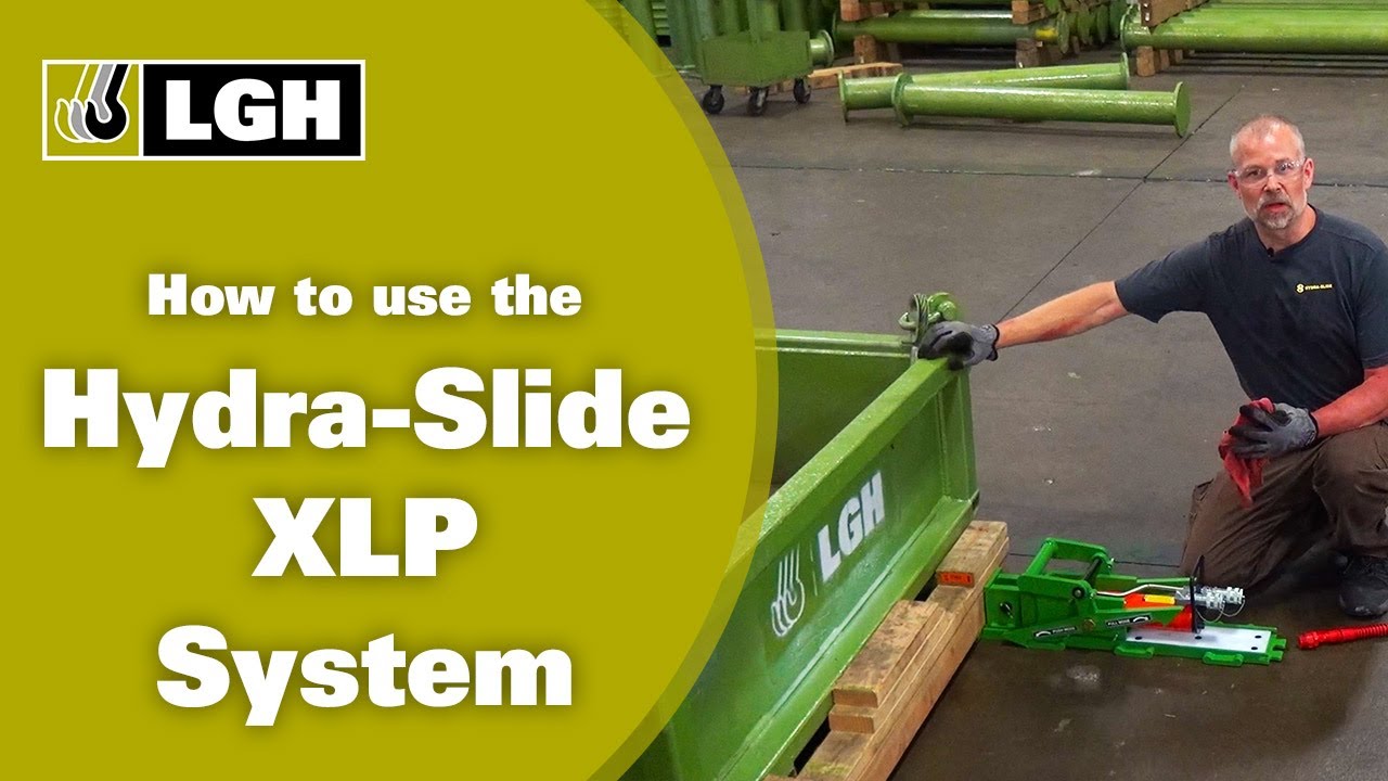 How to Use the Hydra-Slide XLP30 and XLP150 Skidding System - YouTube