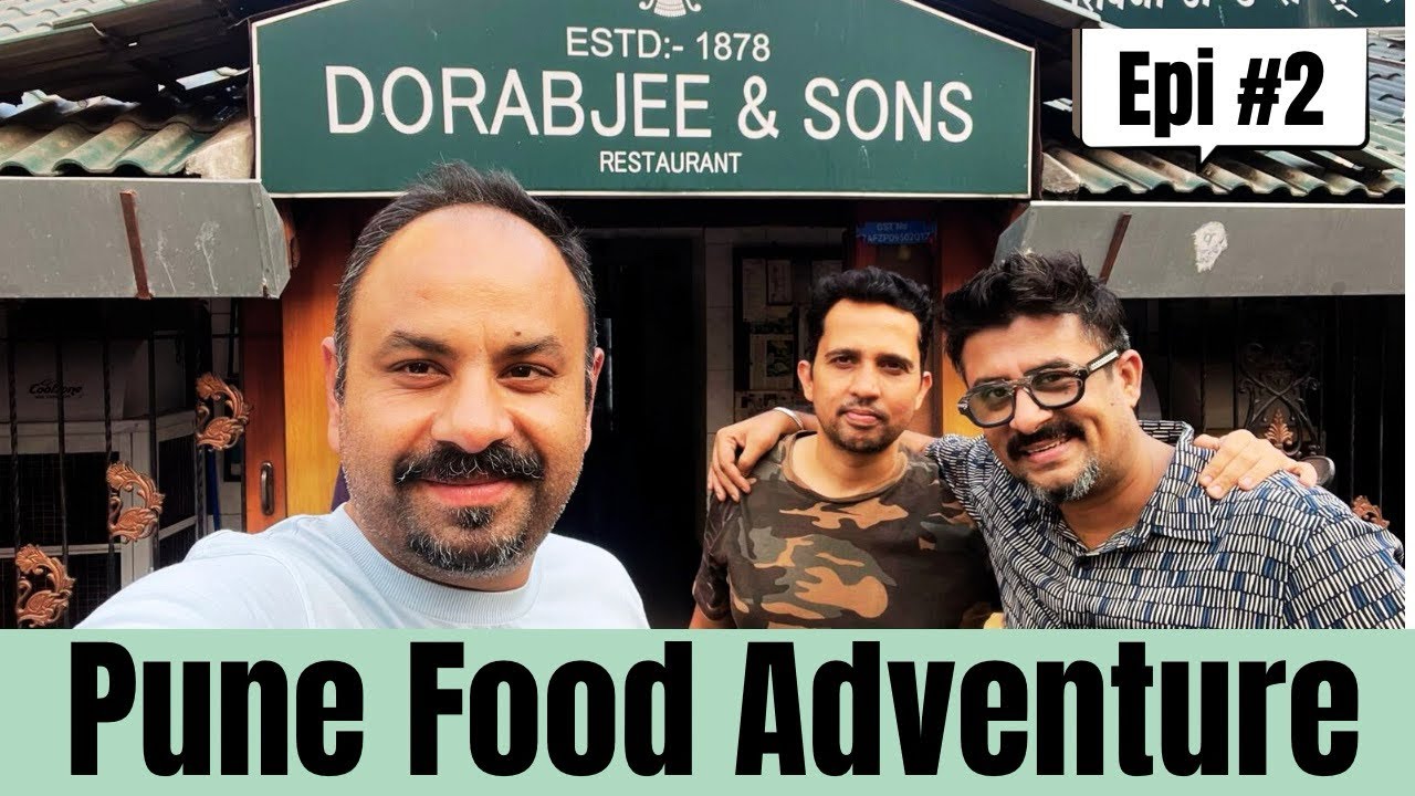 Exploring Pune's Street Food Gems I Dorabjee & Sons With Friends - YouTube
