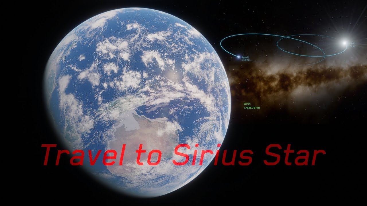 Space Engine - Sirius star - YouTube