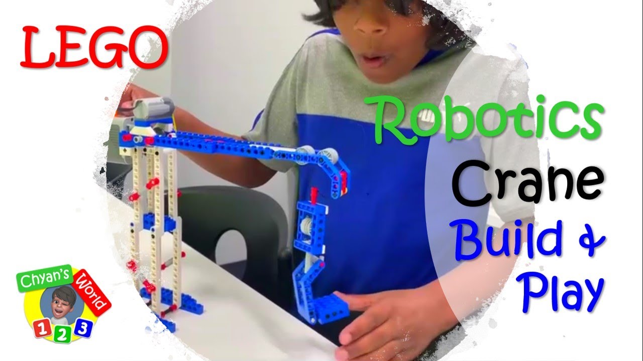 LEGO Robotics | Crane Build & Play | Chyan's World - YouTube