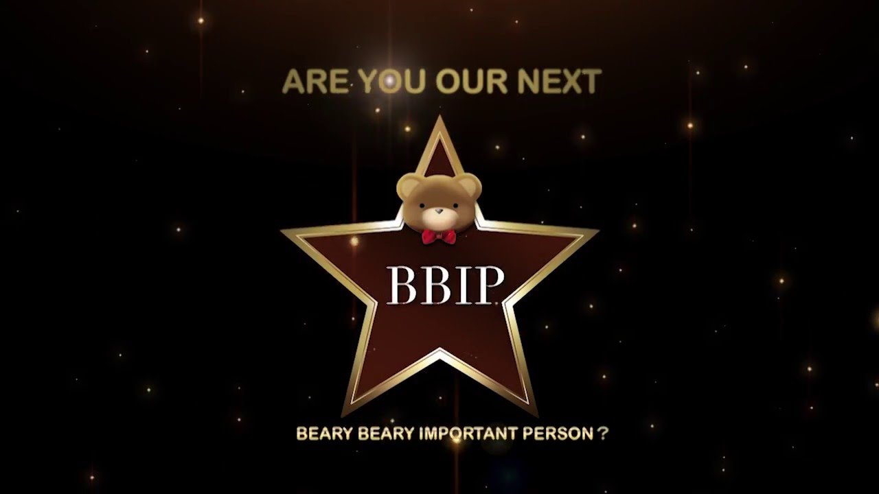Are you our next "Beary Beary Important Person"? - YouTube