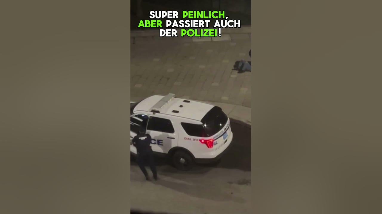 Lustiger Fehler endet peinlich für die Polizei! - YouTube