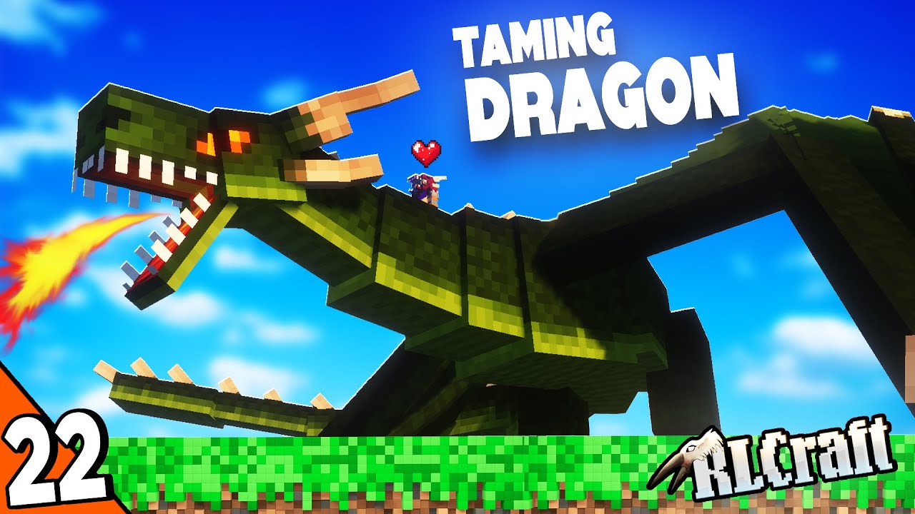 Taming Fire Dragon - RL Craft Dregora - ZERO Death - Hunting Dungeon Ep ...