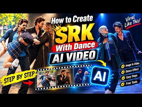 How To Create SRK Dance AI Video || Instagram Trending Reels Edit