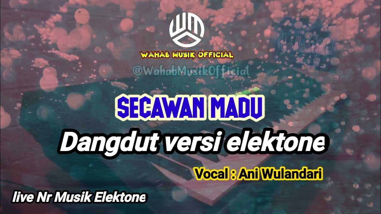 Lagu dangdut versi electone || Secawan madu / Vocal ani Wulandari - YouTube
