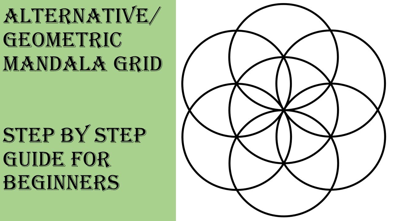 How to draw an Alternative/Geometric Grid | Step by Step guide for ...