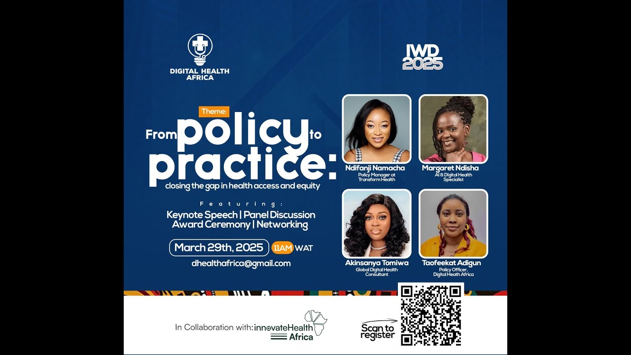 IWD 2025 WEBINAR & AWARD EVENT - From Policy to Practice : Closing the ...