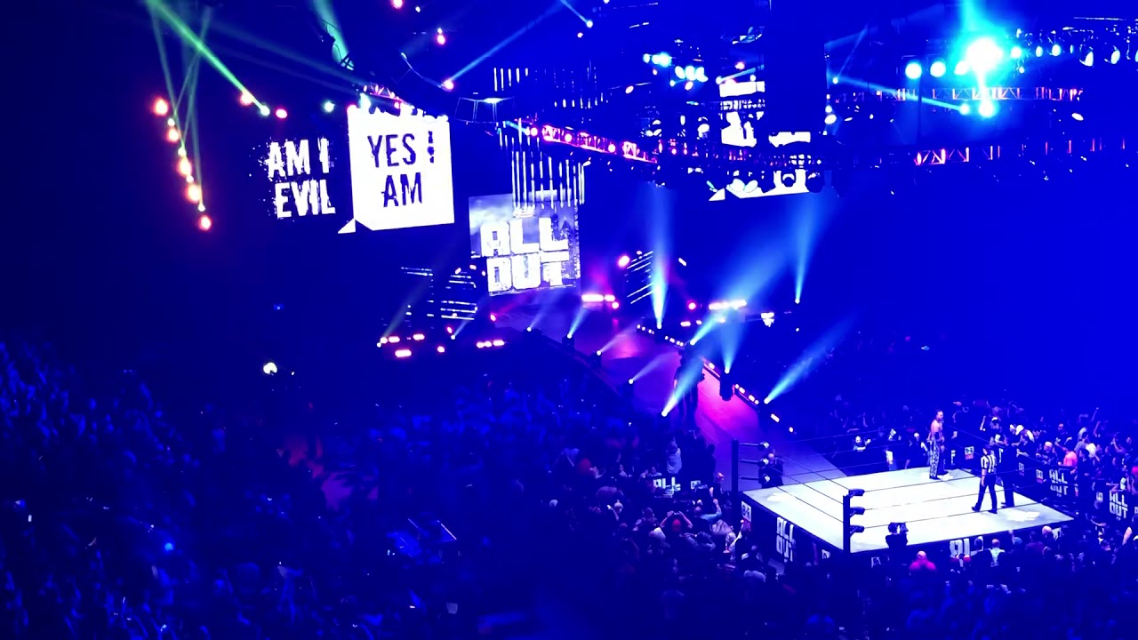 Chris Jericho Entrance LIVE at AEW All Out at Sears Centre in Chicago ...