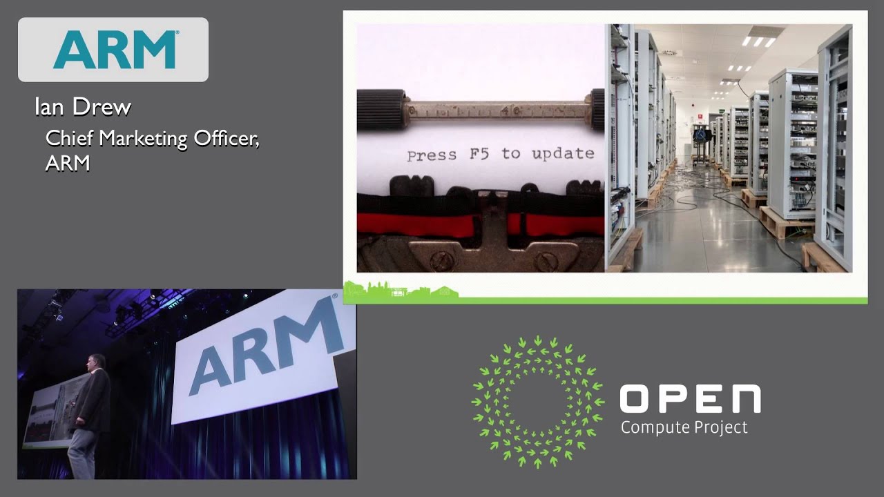 ARM for the Datacenter - Ian Drew - YouTube
