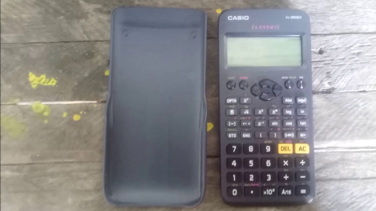 CASIO fx 350EX Classwiz from Globatronics Marketing (Unboxing) - YouTube