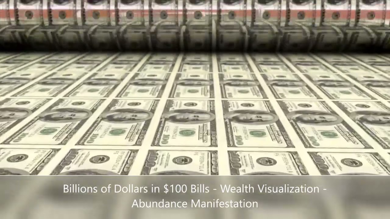Become Rich Using Money Visualizations! WEALTH - Billions of Dollars in ...