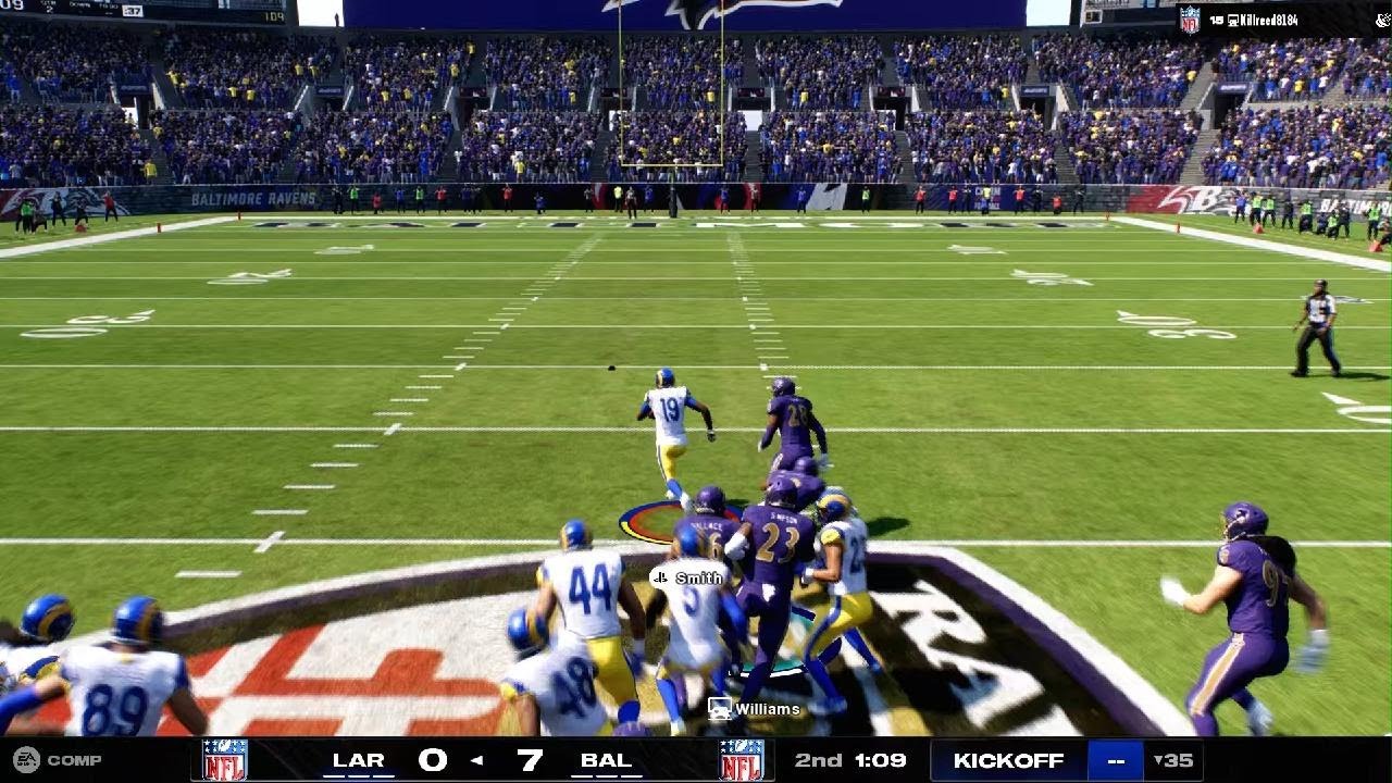 First kickoff return of the season - YouTube