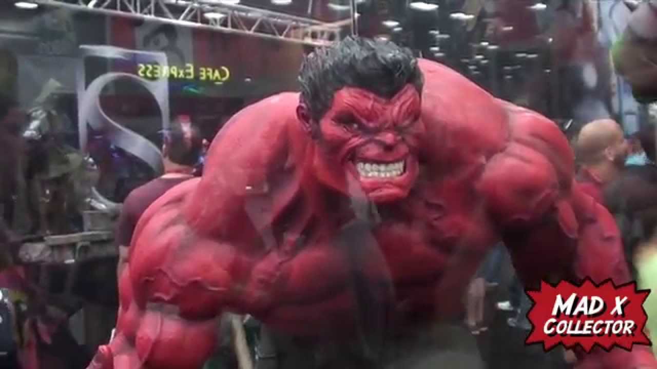 San Diego Comic Con 2014: RED HULK Premium format - YouTube