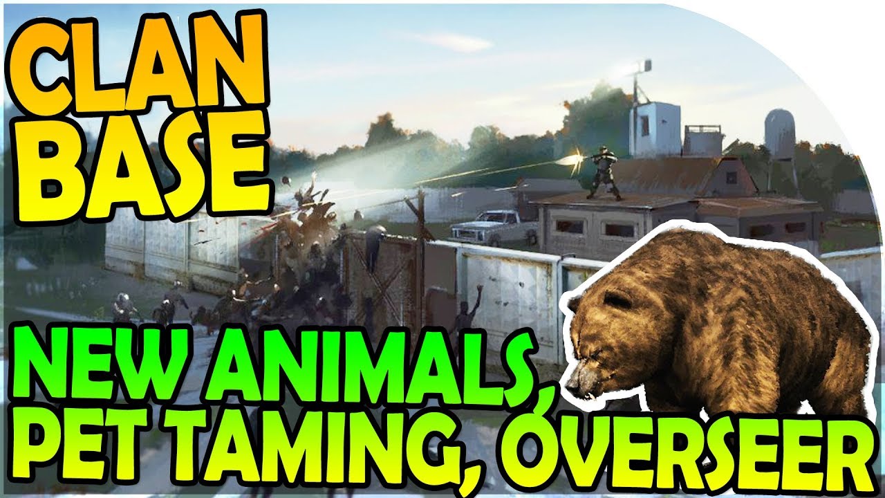 NEW ANIMALS, CLAN BASES, OVERSEER CARD, PET TAMING COMING- Last Day On ...
