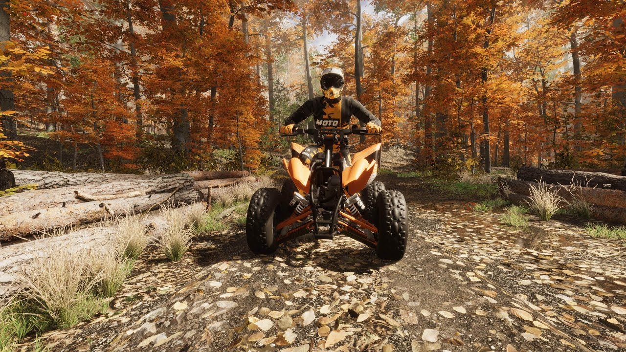 Exploring Autumn Valley with an ATV - YouTube