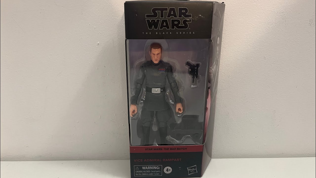 REVIEWING STAR WARS THE BLACK SERIES THE BAD BATCH VICE ADMIRAL RAMPART ...