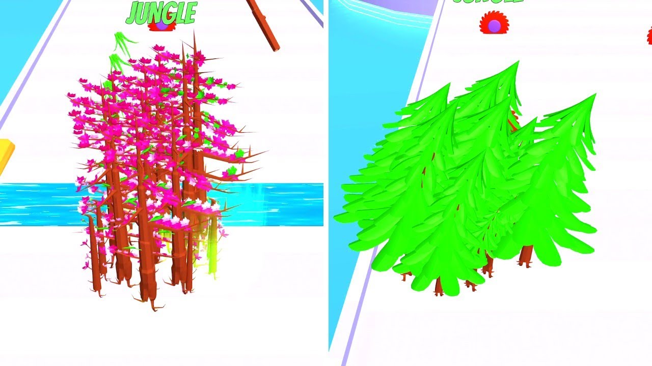 Run Forest Run All Android IOS Levels walkthrough Gameplay lvl 4-7 ...
