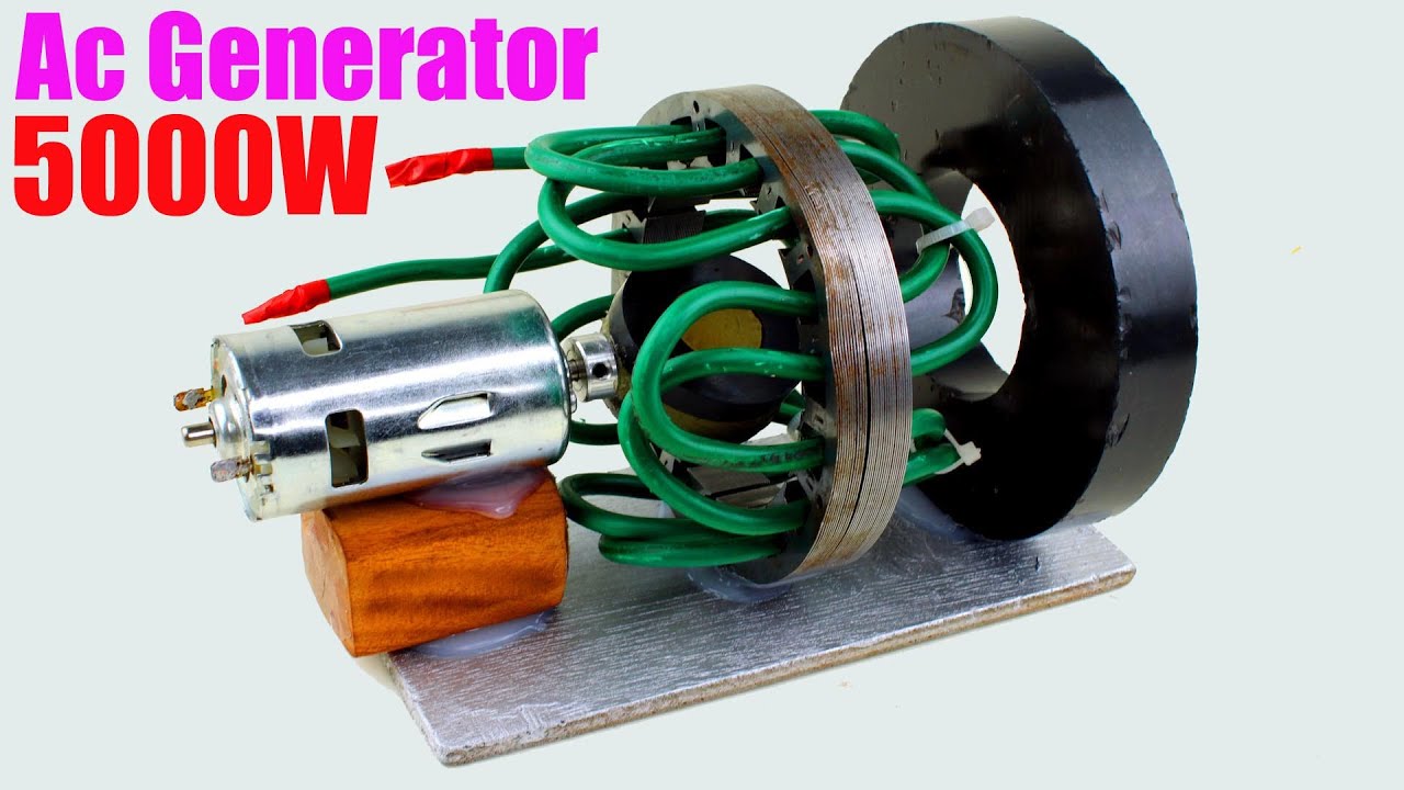 Free Energy Generator Science Experiment 10rm Copper Wier and big ...