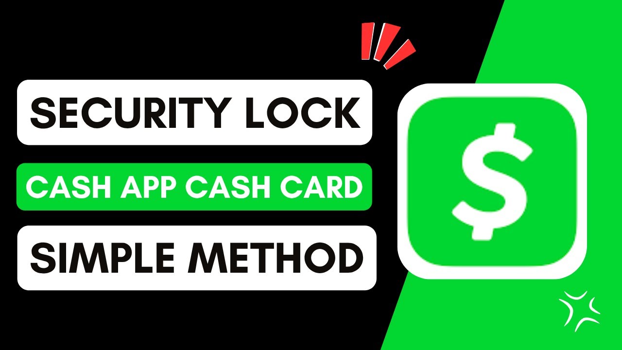 How To Security Lock Your Cash App Cash Card - YouTube