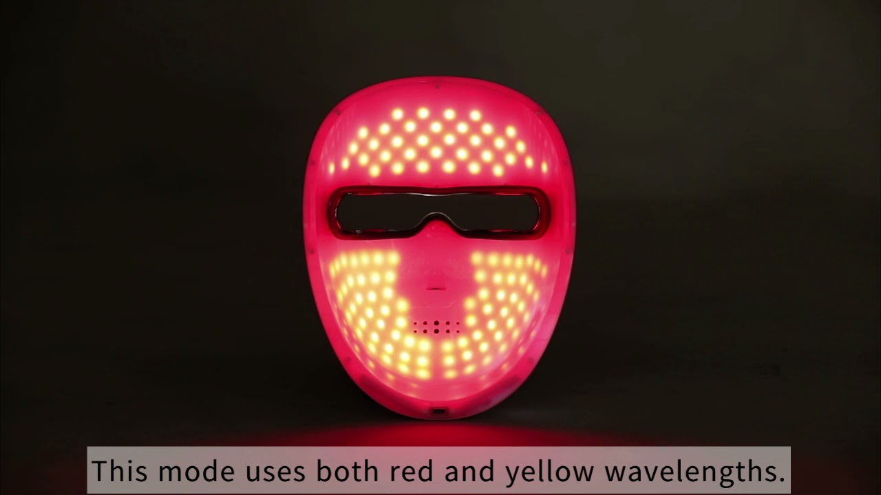 LED Light Therapy Face Mask - How to use Lma Face Mask - YouTube