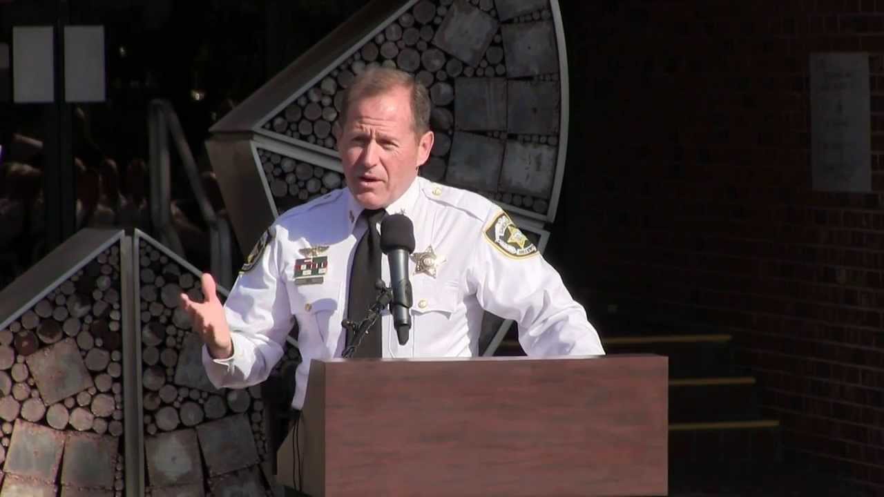 Dedication of Sheriff's Operation Center in the name of the Honorable ...