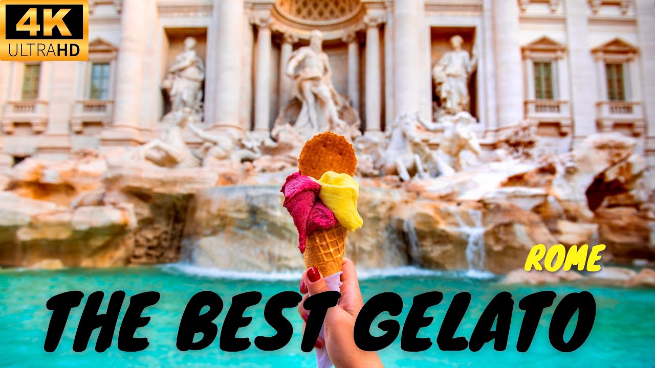 The Best Gelato in Rome - Grande Gelateria Roma 2022 - YouTube