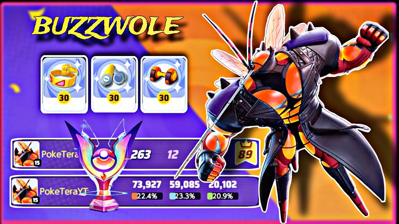 Buzzwole Is Now Broken Pokemon || Pokemon Unite Gameplay || Pokemon ...