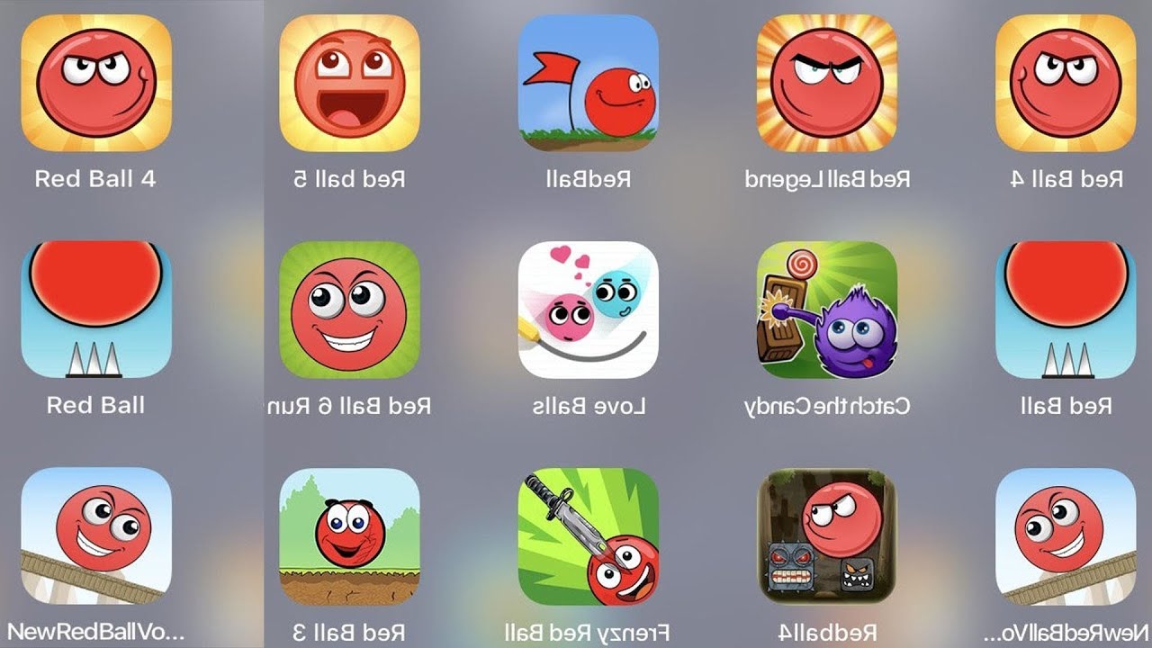 Red Ball 4,Red Ball Legend,Red Ball Classic,Red Ball 5,Catch Candy,Red ...