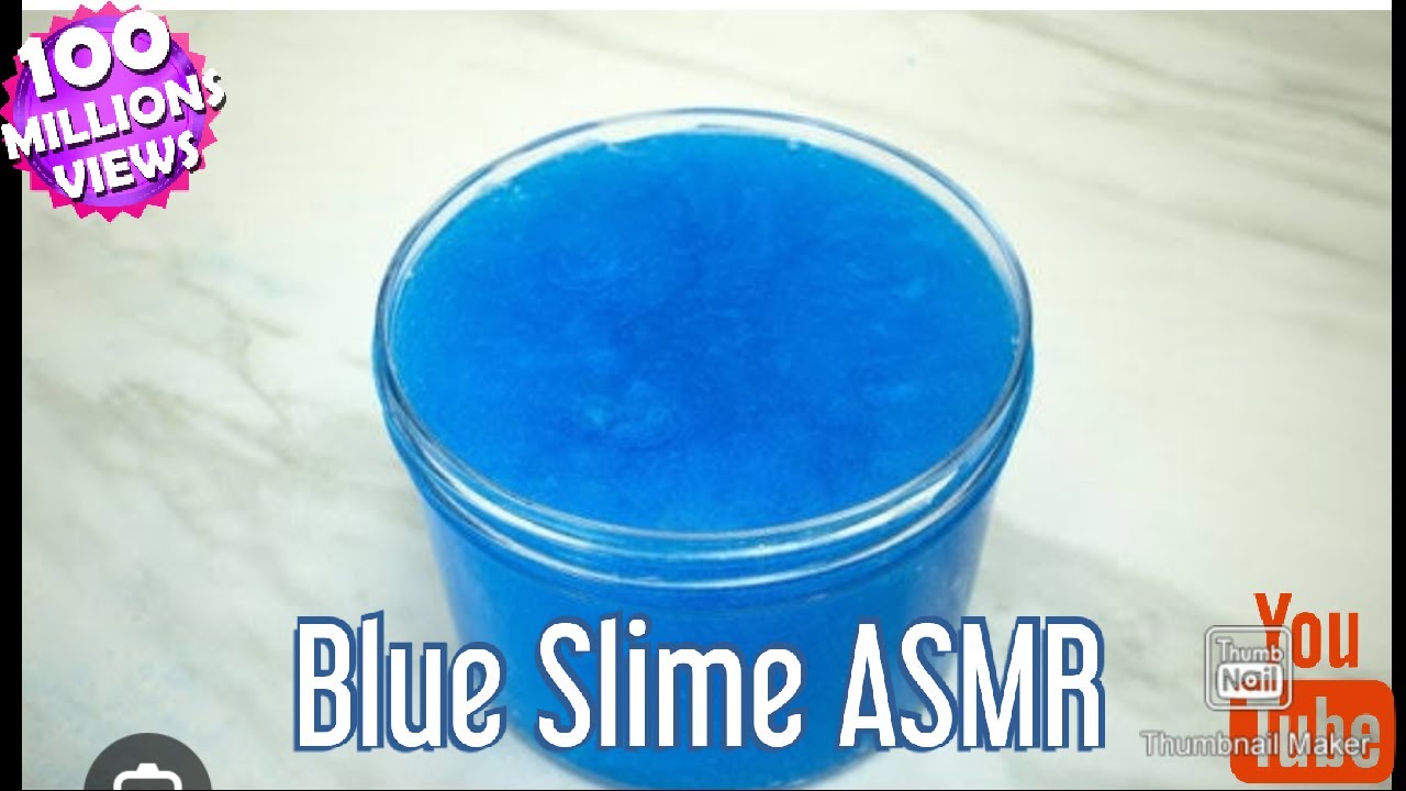 Pearlescent Blue Slime ASMR (World of Slime) #slimeasmr #trending # ...