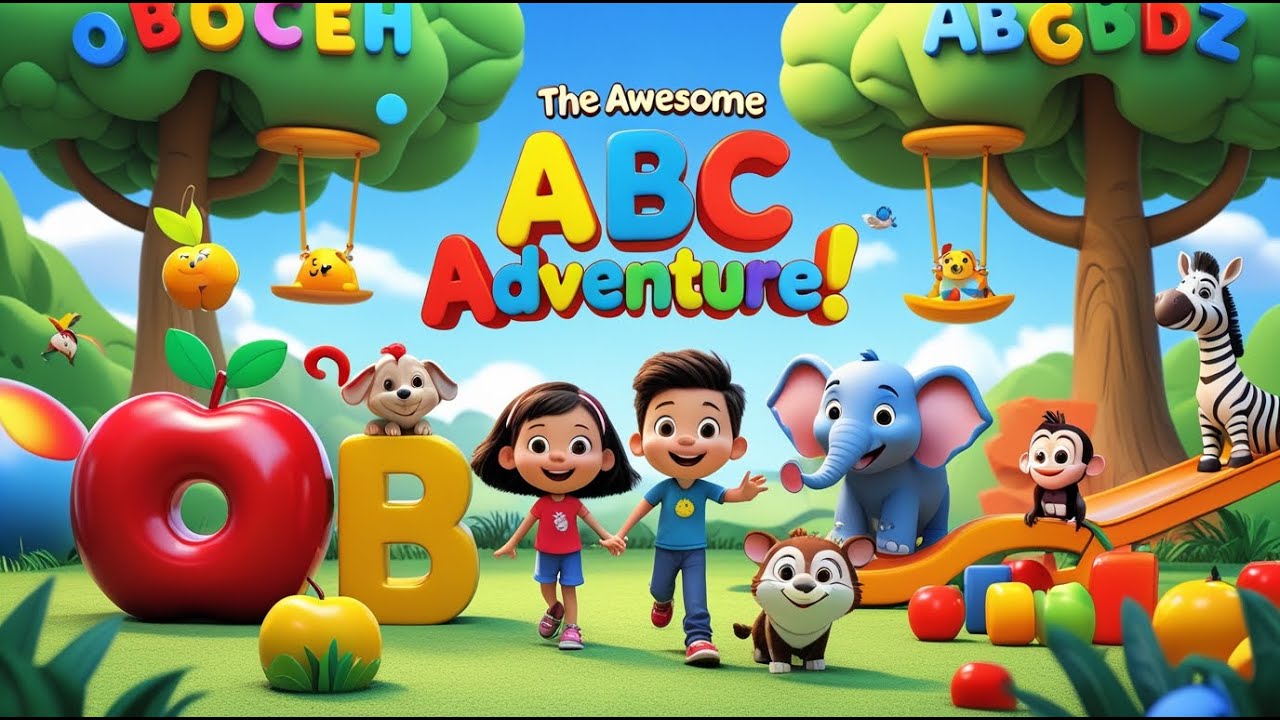 The awesome ABC adventure | nursery rhymes | @chikuchikuTV - YouTube