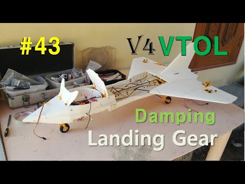 VTOL RC Airplane #43 (Damping Landing Gear) - YouTube