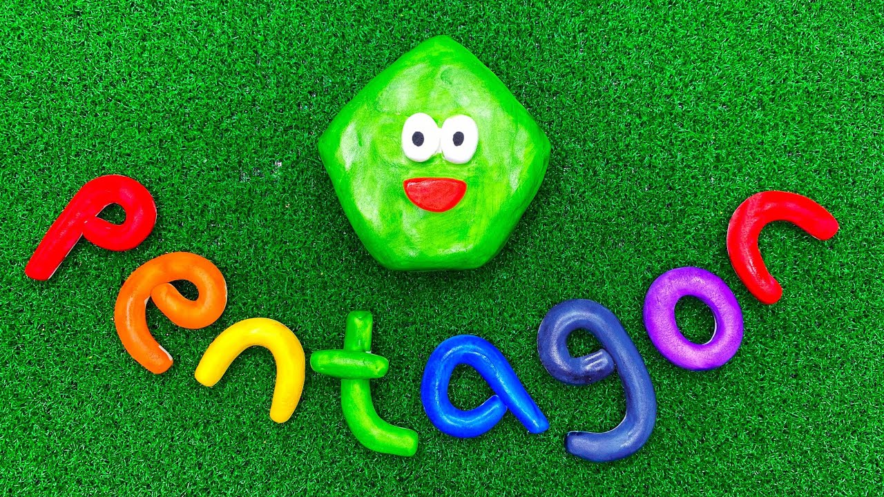 Clay Cracking ASMR video | How to clay cracking Rainbow Pentagon Shape ...