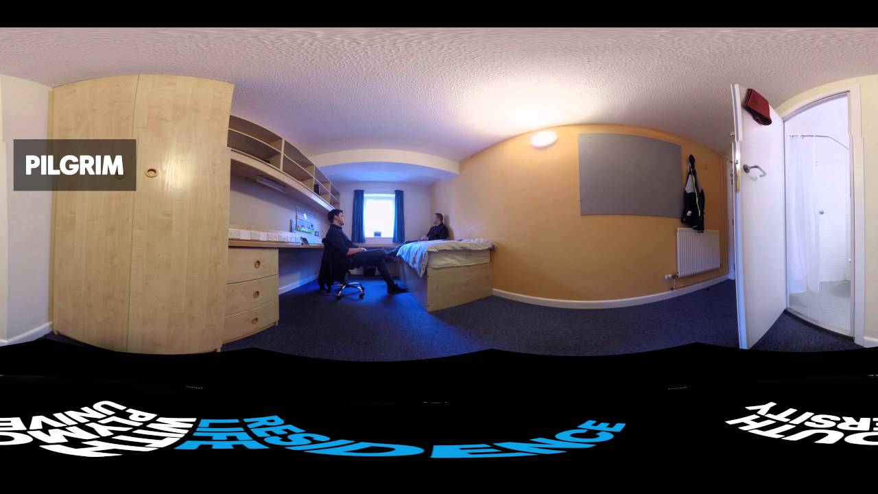 On Campus - Halls of Residence (360° View) - YouTube