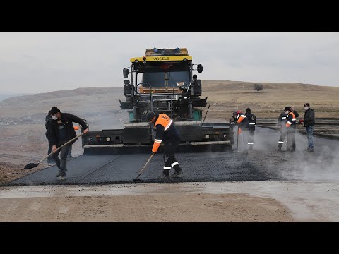 Sivas şehir merkezimiz de 1 Milyon 450 bin metrekare asfalt yol çalışması yapıldı