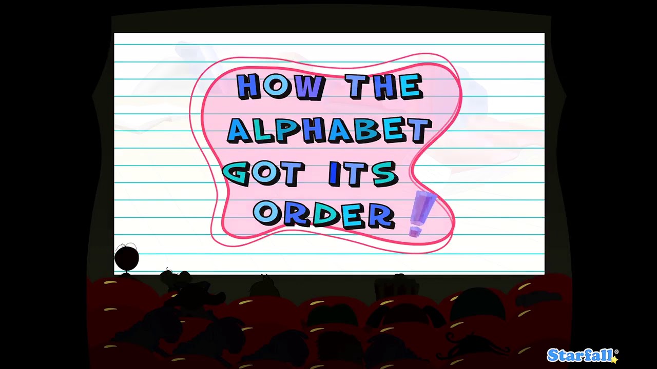 Starfall how the alphabet got its order movie 1 - YouTube