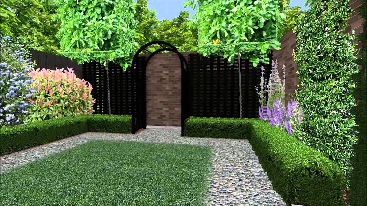 The Modern Edwardian Garden - YouTube