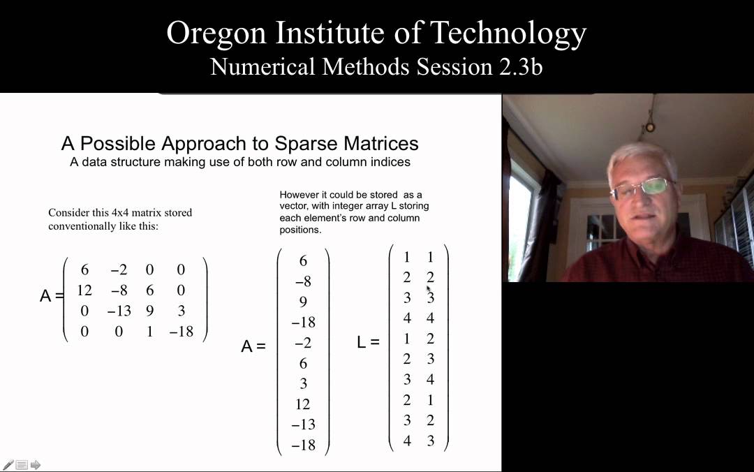 OIT Math 451 session 2.3b: Stability and Sparsity - YouTube