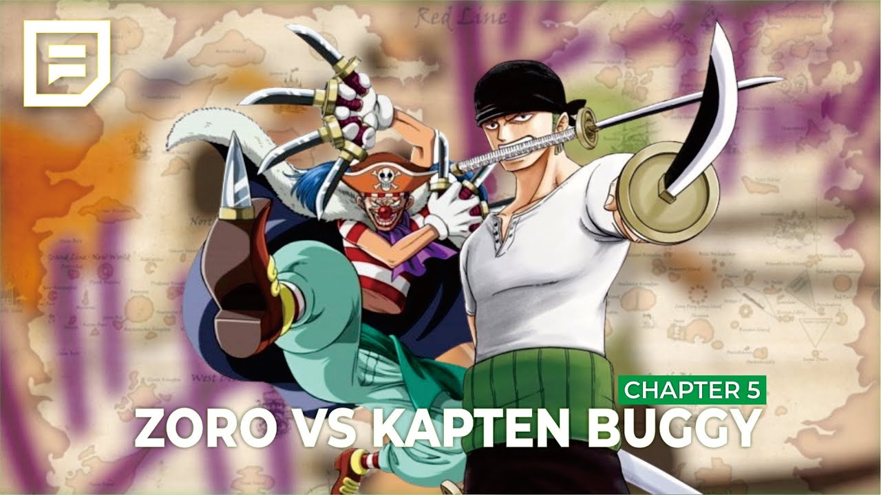 ZORO VS BAGGY Pertemuan dengan Nami dan Penyelamatan Kapten Luffy ...